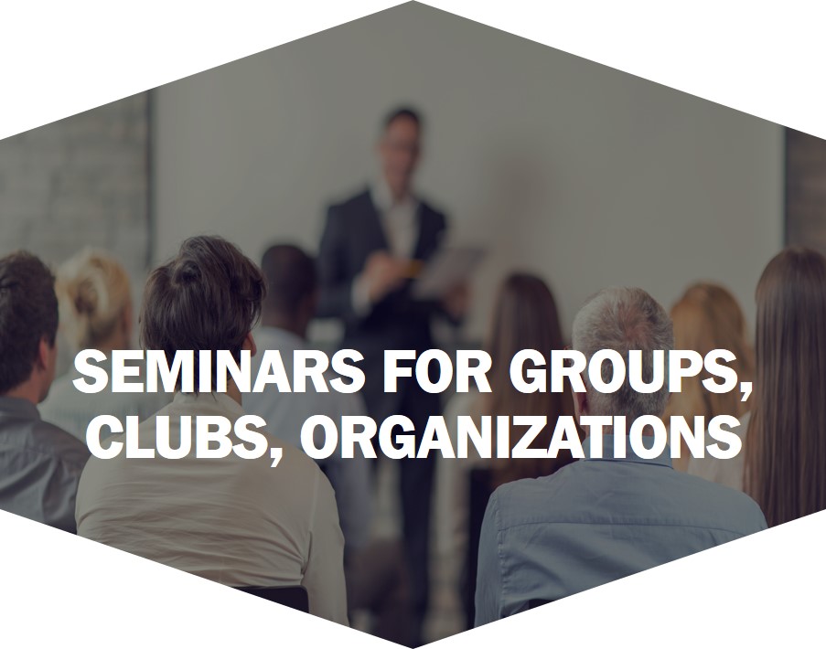 Private Group, Club & Organization Seminar Training Package