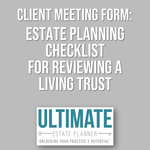 Checklist for Reviewing Another Attorney's Trust